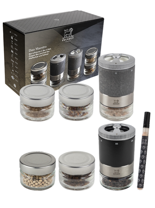 Duo maestro Duo pepper bar and salt bar maestro - Peugeot Saveurs