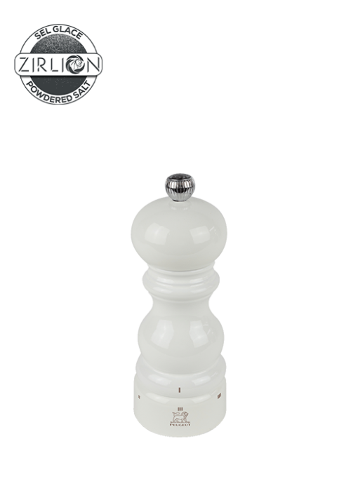 Parisrama Manual salt mill in wood, u'select , ivory gloss, 15cm - 6in ...
